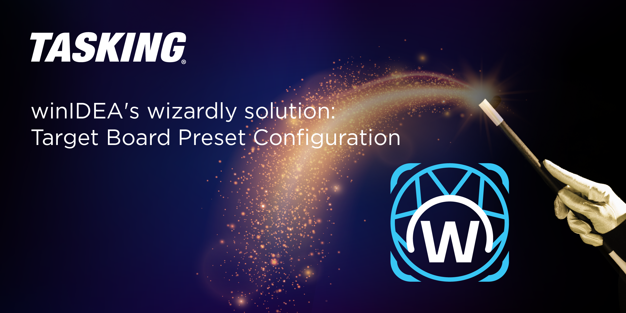 On-the-fly winIDEA Configuration for Evaluation Boards and Emulation Adapters | TASKING
